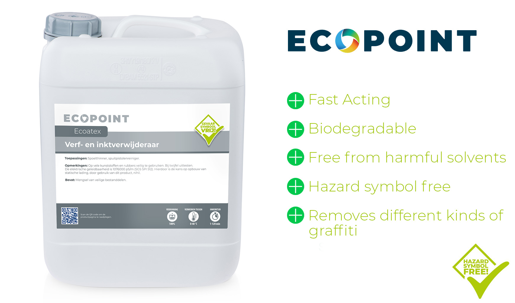 Environmentally-Friendly Graffiti Remover | How to remove Graffiti safely. - Eco-Point